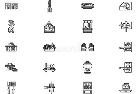 Butcher Icons Collection Is A Vector Illustration With Editable Stroke