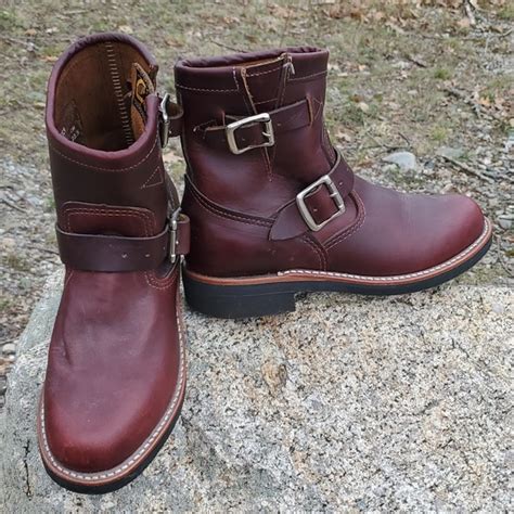 Chippewa Shoes Chippewa Raynard Engineer Moto Boots Size 6 M Poshmark