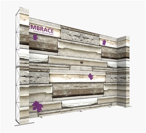 Embrace 10ft Quad Stacking Push Fit Tension Fabric Back Wall Trade
