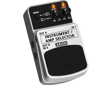 Behringer Ab100 Instrumentamp Selector Equipboard®