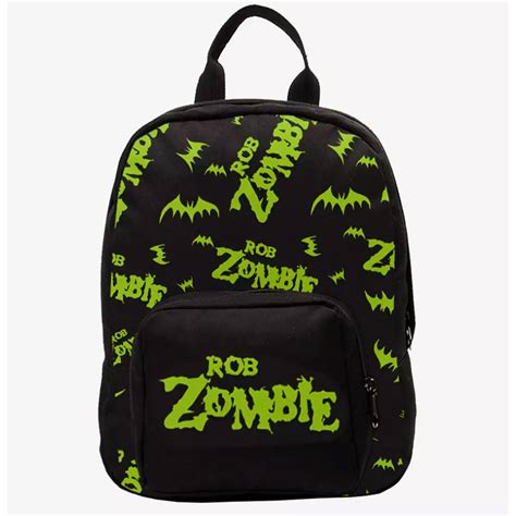 Rob Zombie Bats Mini Backpack Backpack 452643 Rockabilia Merch Store