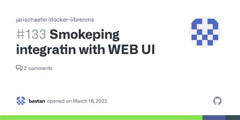 Smokeping Integratin With Web Ui Issue Jarischaefer Docker Librenms Github