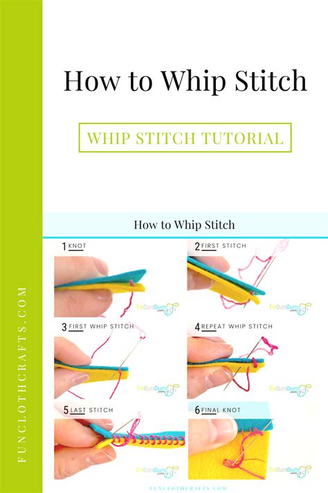 The Easy To Follow Guide On How To Whip Stitch Tutorial Artofit