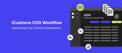 Icds Workflow Step By Step Customs Declaration Procedure