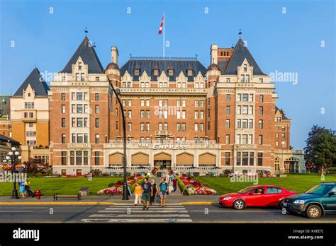 The Fairmont Empress Hotel In Victoria Known As The Garden City On