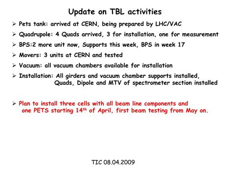 Ppt Update On Tbl Activities Powerpoint Presentation Free Download Id 7095218
