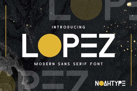 Lopez Font Dafont Free
