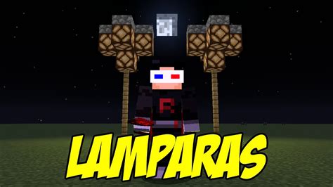 Cómo Hacer Una Lámpara Con Sensor De Movimiento En Minecraft Tutorial