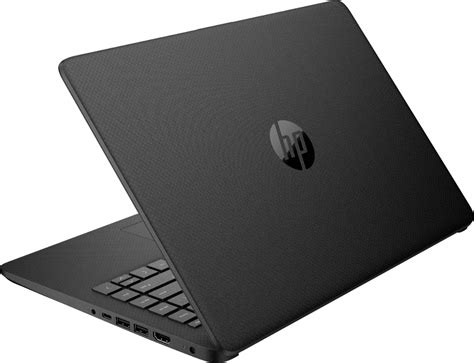 Best Buy Hp 14 Laptop Intel Celeron 4gb Memory 64gb Emmc Jet Black 14