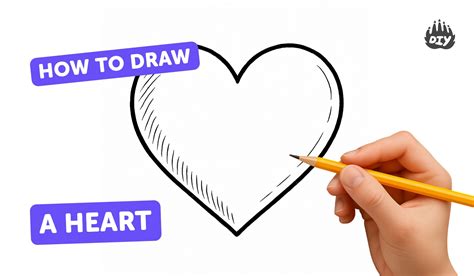 Drawings Of Hearts Easy