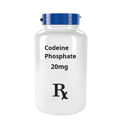 Codeine Phosphate 20mg 20caps Rx Direct Meds