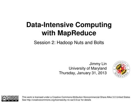 Ppt Data Intensive Computing With Mapreduce Powerpoint Presentation Free Download Id2043005
