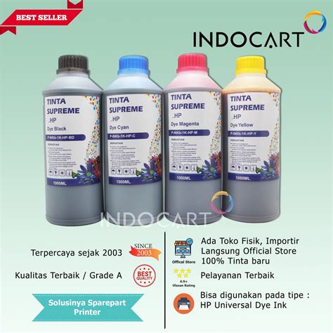 Jual Tinta Refill Printer Hp Gt5810 Gt5820 Gt 5810 5820 Dye 1kg