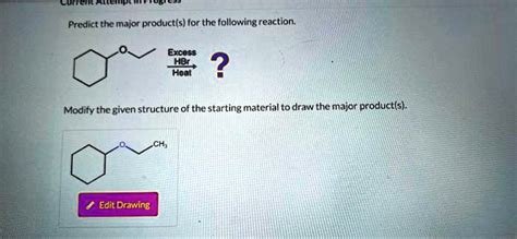 Video Solution Predict The Major Products For The Following Reaction