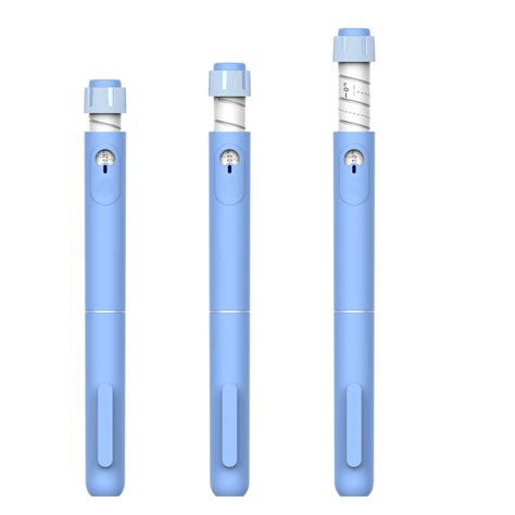 3ml Ce Approved Disposable Plastic Variable Dose Insulin Pen Medical