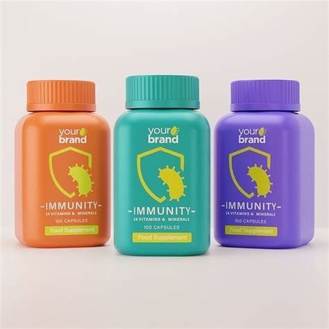 Square Supplement Tablet Packaging 3d Modelling 3d Model Cgtrader