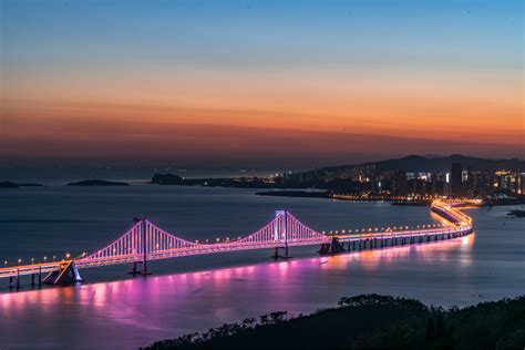 大连星海湾跨海大桥 凤凰网