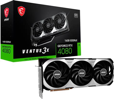 Best Buy: MSI NVIDIA GeForce RTX 4080 16GB VENTUS 3X OC 16GB DDR6X PCI ...