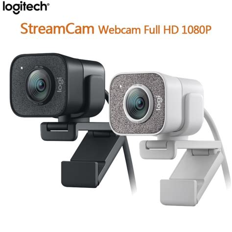 Jual Logitech StreamCam Stream Cam Full HD USB C Webcam Logitech Original Hitam Shopee Indonesia