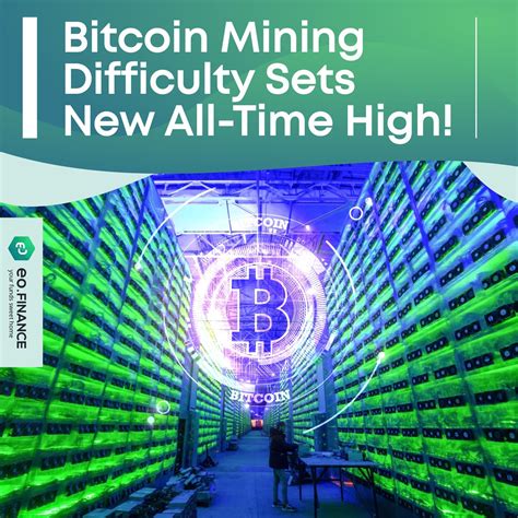 Bitcoin Mining Difficult Sets New All Time High R Eotrade