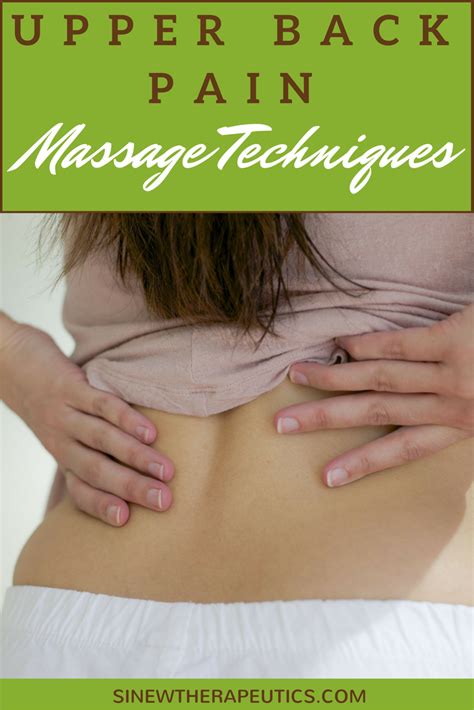 Back Massages For Upper Back Pain At Alicia Barrenger Blog