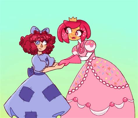 Ragatha And Candy Princess Fanart Tadc Fan Art Ship Art Fairy Tales