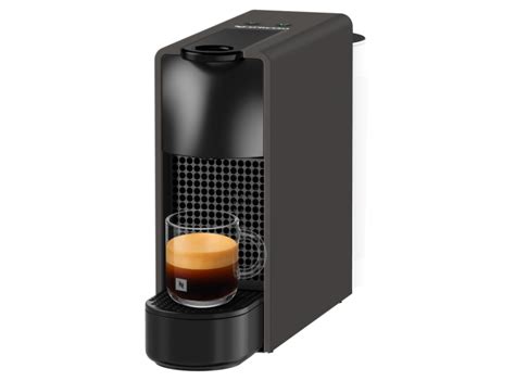 Essenza Mini C Piano Matte Black Compact Coffee Machine Nespresso