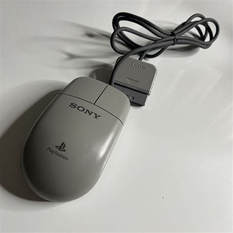 Official Sony Playstation Mouse For Ps1 Ps2 Scph 1030 Genuine And Test