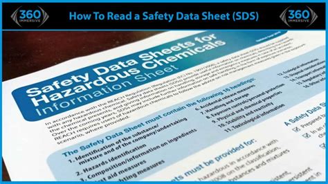 David Cleverdon On Linkedin How To Read A Safety Data Sheet Sds A