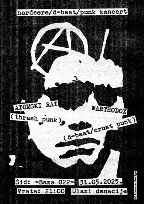 Crucified Freedom Upcoming Gig In Šid Serbia