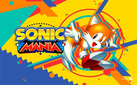 Sonic Mania Wallpaper Tails By Nathanlaurindo On Deviantart