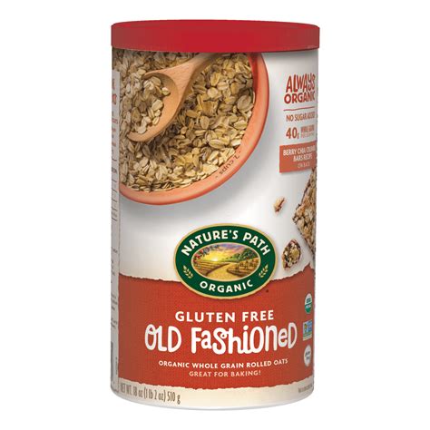 Natures Path Organic Whole Grain Cooking Oats Gluten Free Old