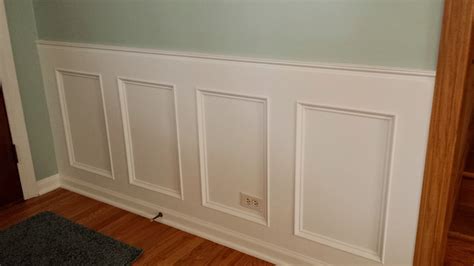 How To Make A Recessed Wainscoting Wall From Scratch