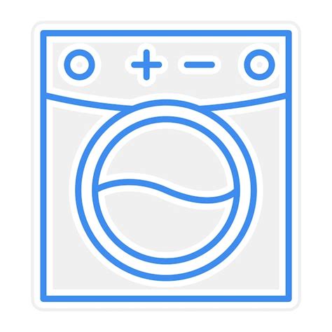 Premium Vector Washing Machine Vector Illustration