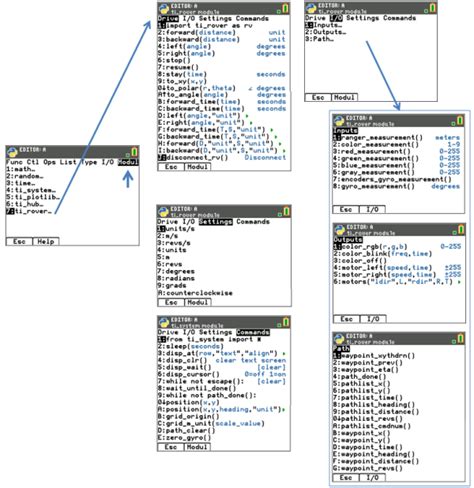 Python Ti Rover Module