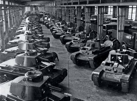 Skoda Tank Manufacturing Plant Czechoslovakia 1939 R Germanww2photos