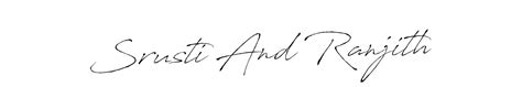 89 Srusti And Ranjith Name Signature Style Ideas Free Esignature
