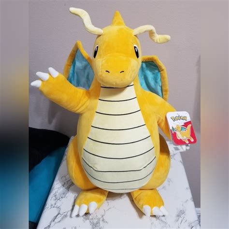 Pokemon Toys Jazwares Pokemon 24 Inch Dragonite Plush Poshmark