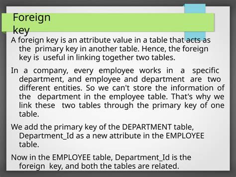 Keys And Its Importance In Dbms And Rdbms Pptx