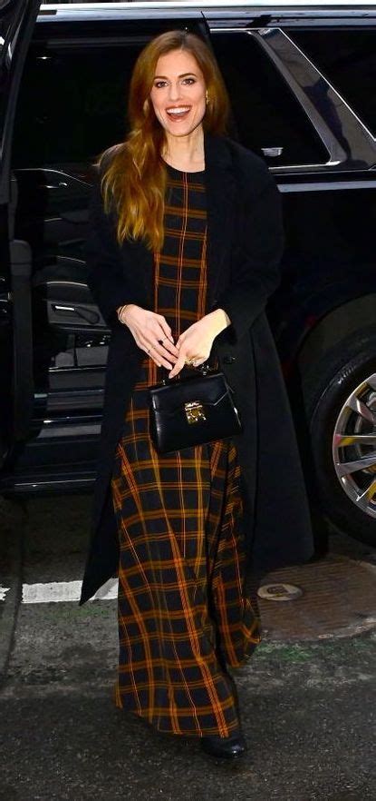Allison Williams Wore The Chicest Coats On M3gan Press Tour Who What Wear