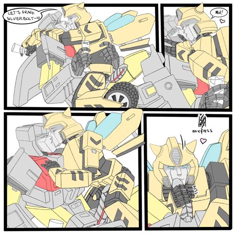 Rule 34 2boys Alien Alien Humanoid Autobot Bumblebee Transformers