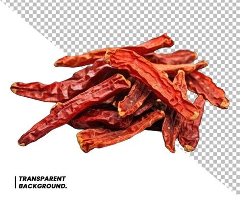 Chiles Secos Archivo Psd Premium