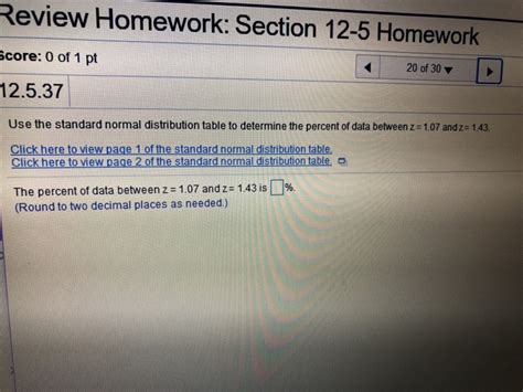 Solved Review Homework Section 12 5 Home Score 0 Of 1 Pt