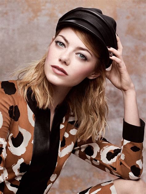 Couverture De Vogue Par Emma Stone