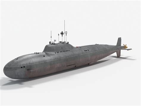 Alfa Class Submarine3d模型 Turbosquid 1895443