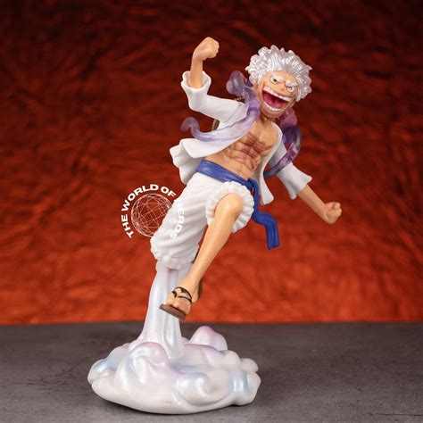 D1 Monkey D Luffy Gear 5 Action Figure The World Of Nerds