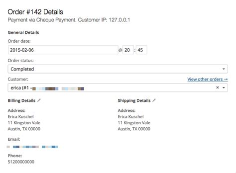 Managing Orders Woocommerce