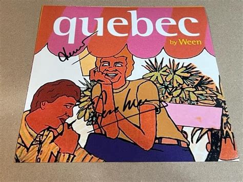 Gene Ween And Deen Ween Dual Signed Autographed Ween Quebec 12x12 Record Album Photograph Etsy