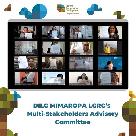Forest Foundation Joins Dilg Mimaropa Lgrcs Multi Stakeholders Advisory Committee Forest