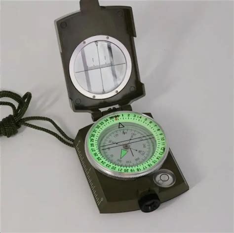 Professional Outdoor Metal Waterproof And Shakeproof Sighting Compass